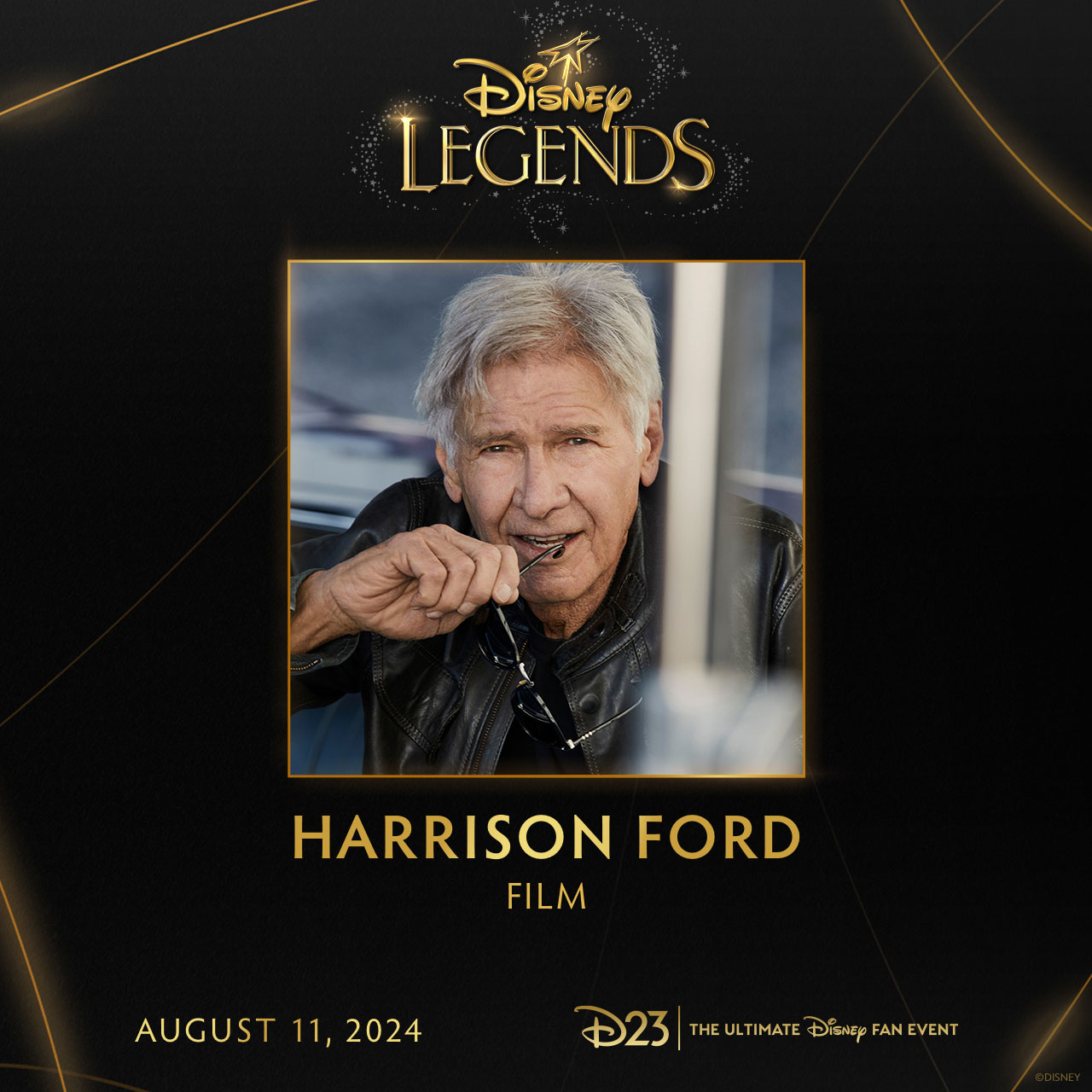Miley Cyrus y Harrison Ford, entre las Leyendas Disney 2024