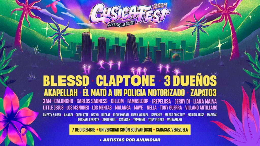 Anuncian line-up del Cusica fest 2024: ¿Quiénes se presentarán?