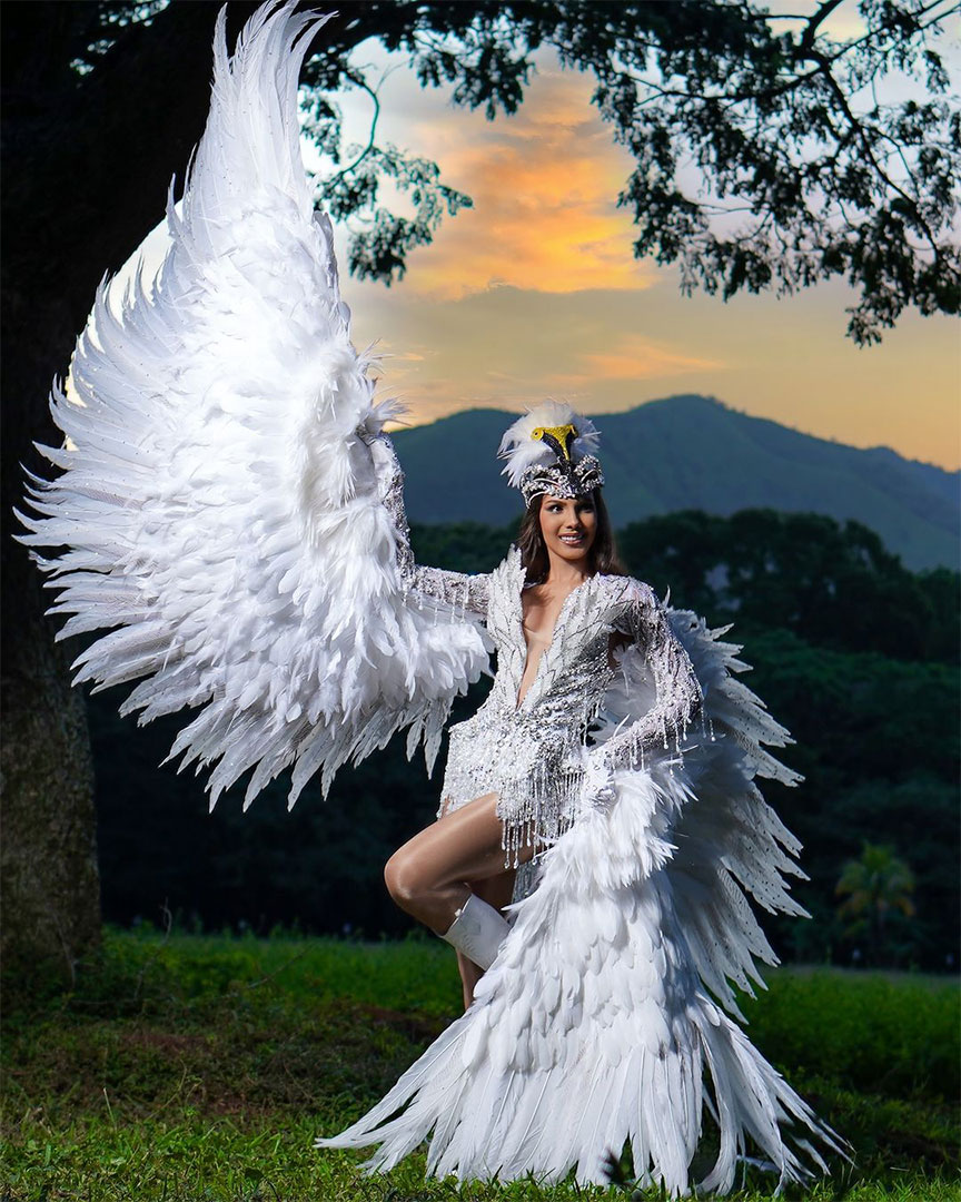 Sakra Guerrero brilla con traje típico en el Miss International 2024