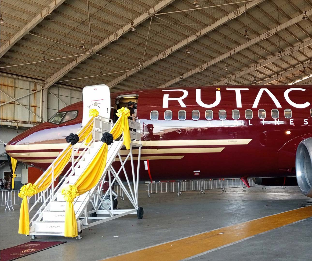 La Vinotinto estrena avión oficial de Rutaca para Eliminatorias 2025