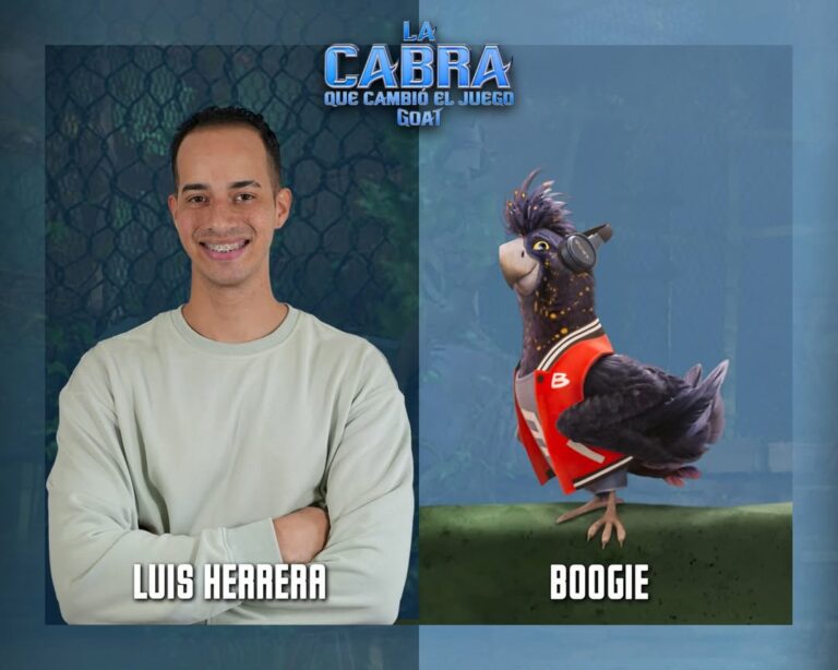El venezolano Luis Herrera debuta en el cine animado con GOAT